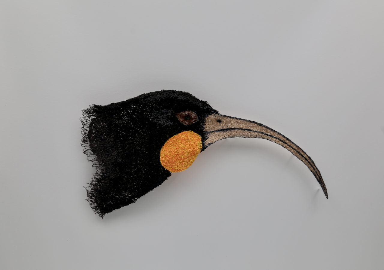 Huia 3D Thread Sculpture. – Cathy Jane Designs