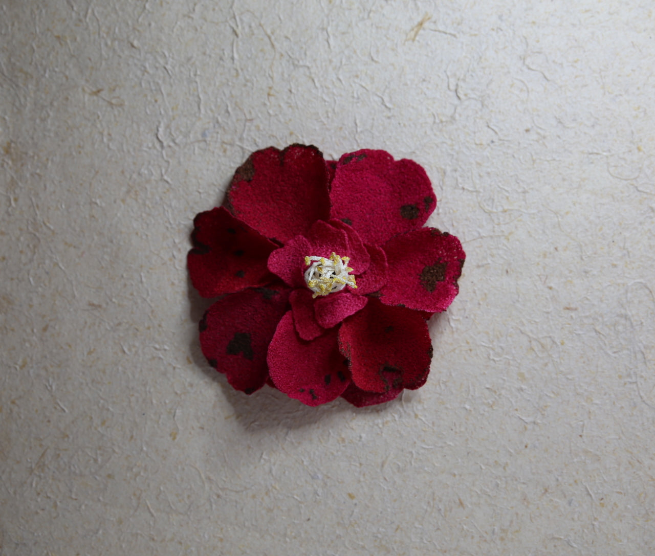 Camellia 3D Thread Sculpture. – Cathy Jane Designs