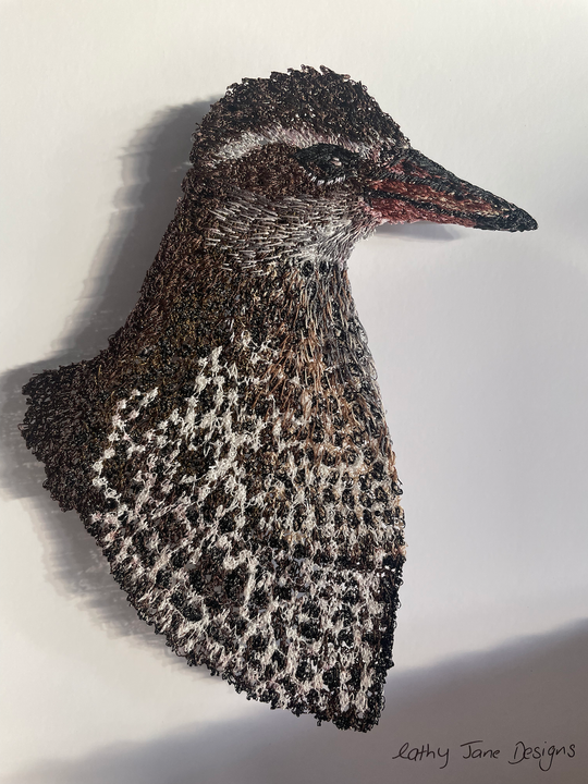 Home | Sculptural & Embroidered NZ Art | Cathy Jane Designs