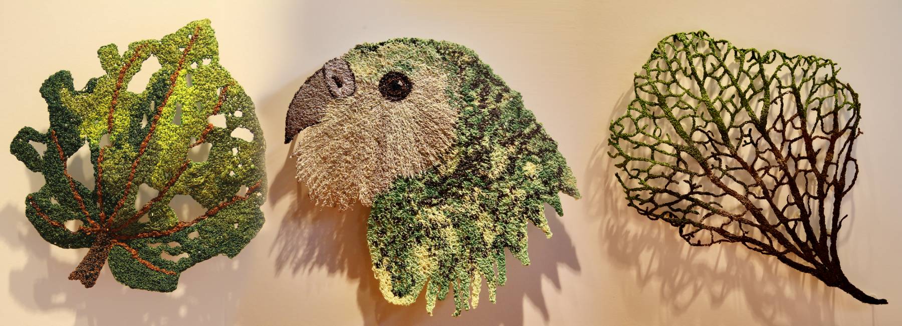 Home | Sculptural & Embroidered NZ Art | Cathy Jane Designs