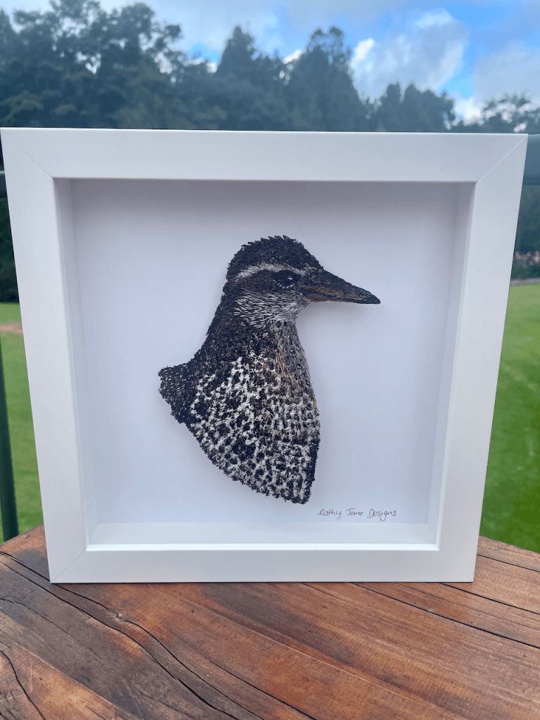 Banded Rail 3D Thread Sculpture. – Cathy Jane Designs